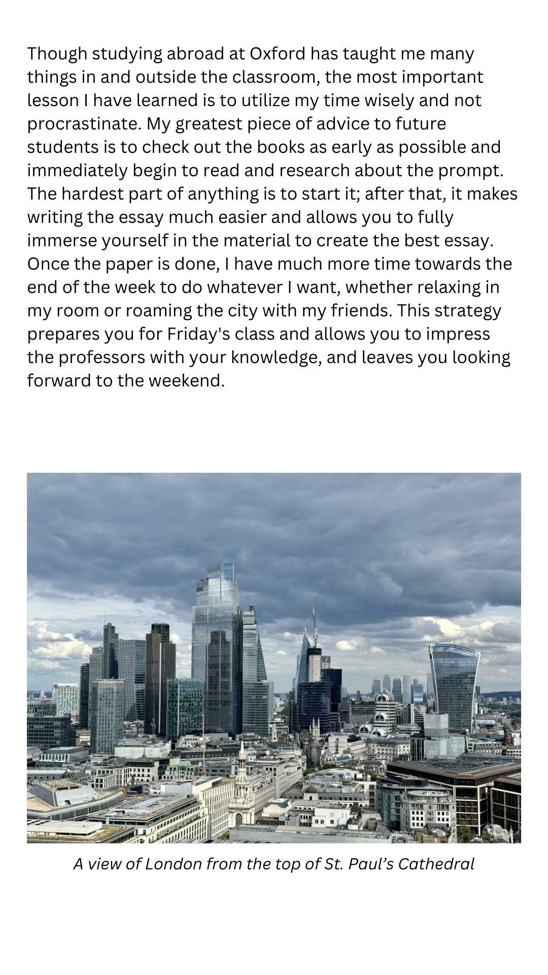 Thomas Overton: Post 3 – Global Tigers