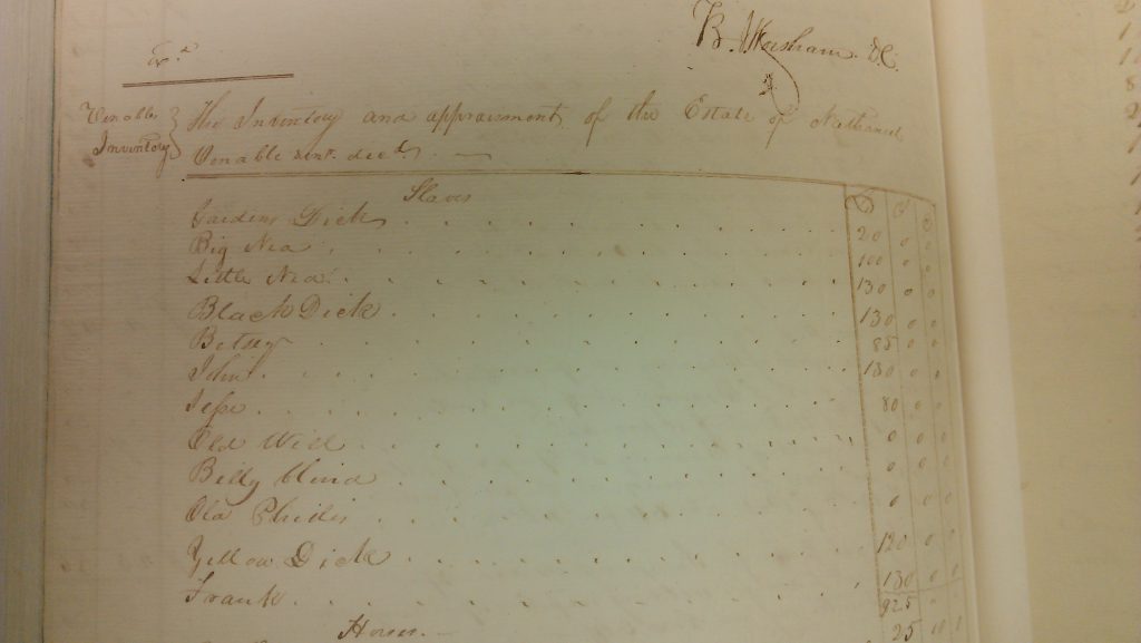 Nathaniel Venable’s Will – The Untold Story